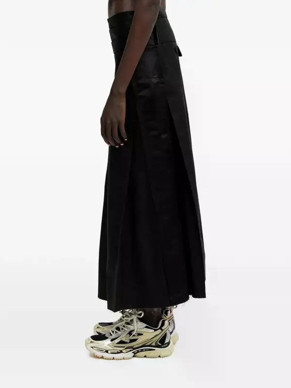 Undercover Pleated Maxi Skirt