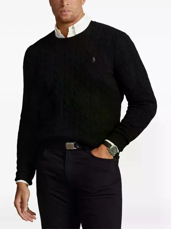 Polo Ralph Lauren Cable-knit Crewneck Sweater