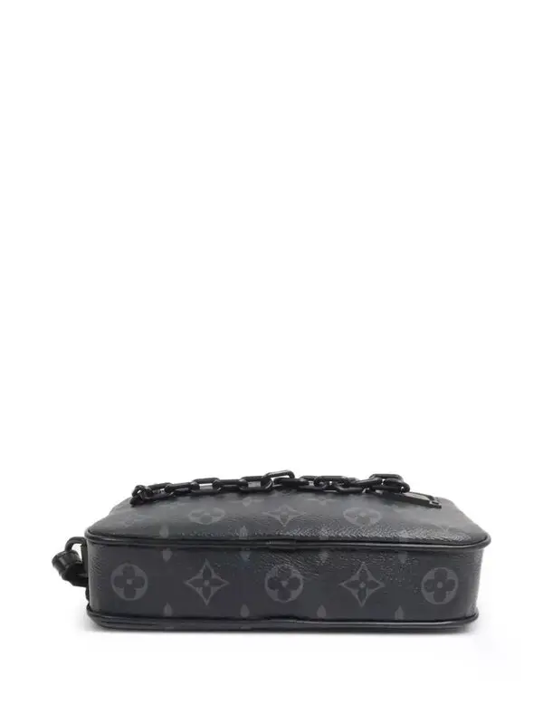 LOUIS VUITTON Volga Pochette Monogram Eclipse Clutch Bag