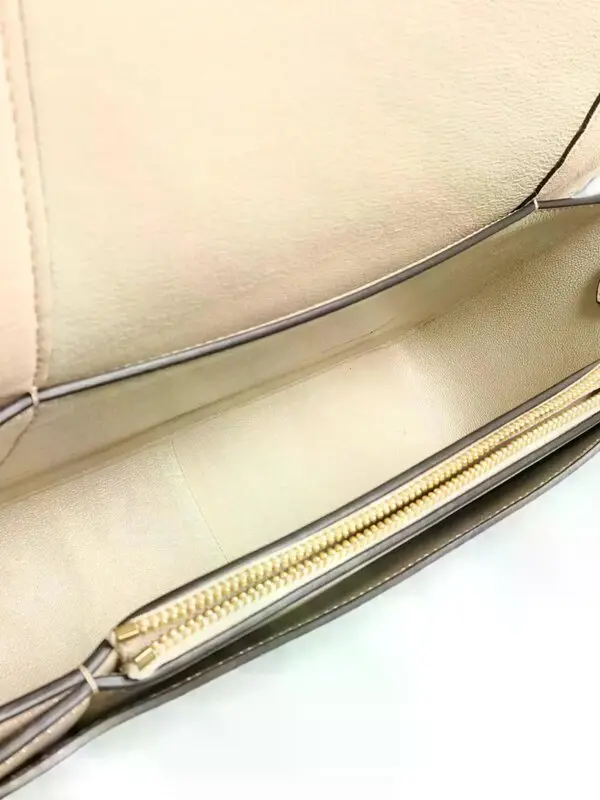 Celine Medium Frame Leather Shoulder Bag - Neutrals