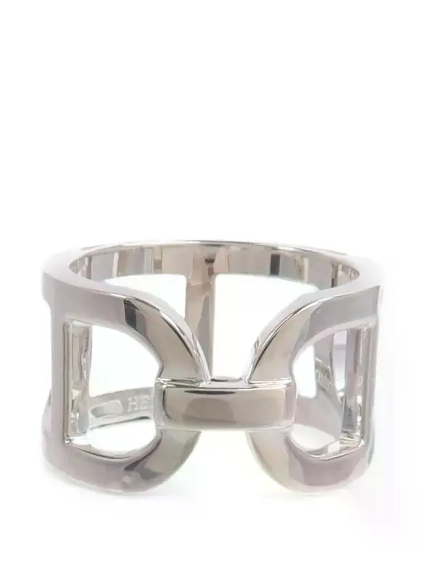Hermès Ever Chaine D'ancre Sterling Ring - Silver