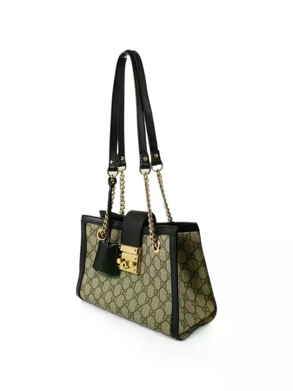 Gucci Padlock Gg Supreme Canvas Shoulder Bag