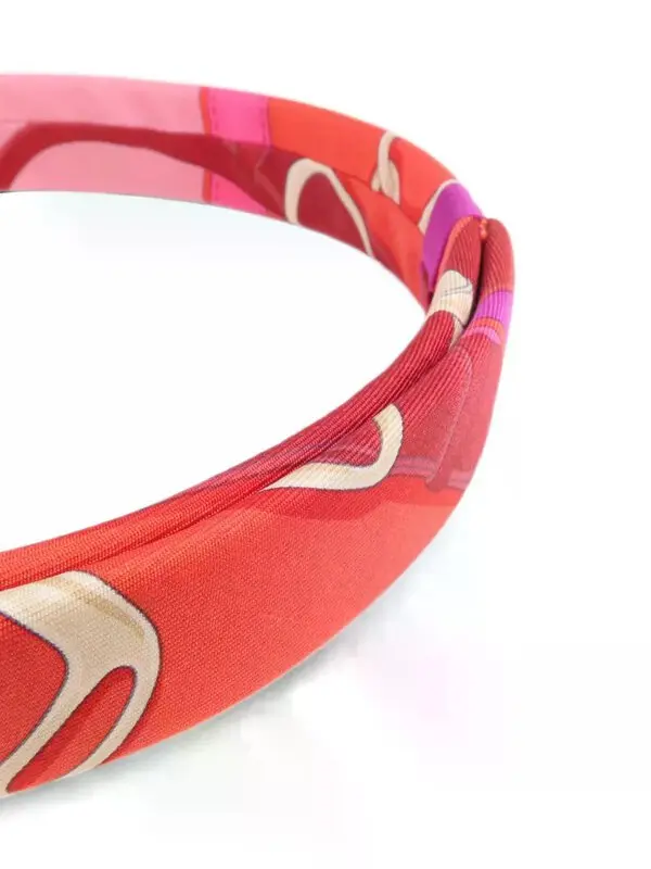 Hermès Graphic Print Hairband
