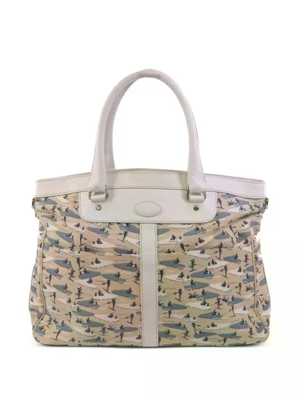 TOD'S Graphic Print Shoulder Bag