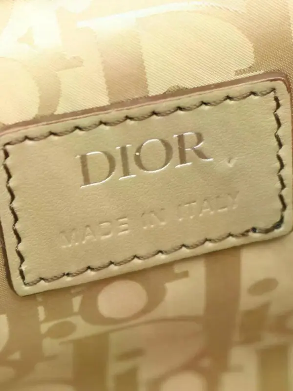 Dior Mini Leather Gallop Crossbody Bag - Neutrals