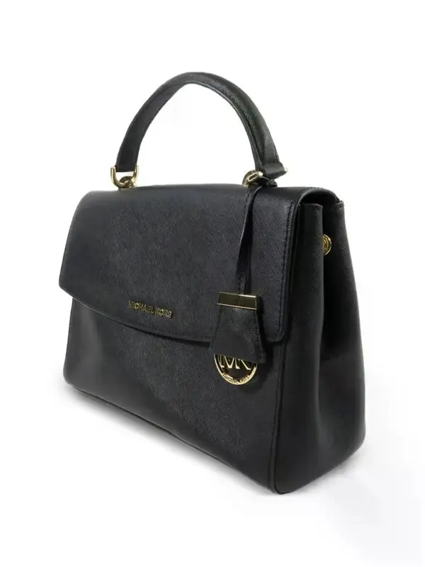 Michael Kors Ava Leather Handbag - Black