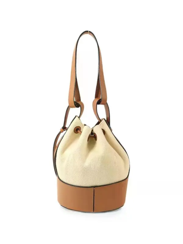 Loewe Balloon Drawstring Bucket Bag - Neutrals