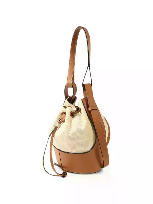 Loewe Balloon Drawstring Bucket Bag - Neutrals
