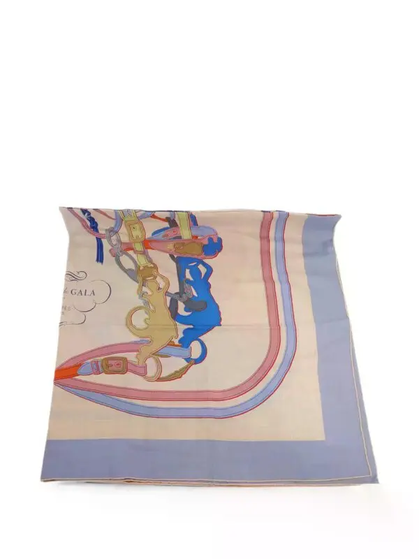 Hermès Applique Pique Shawl