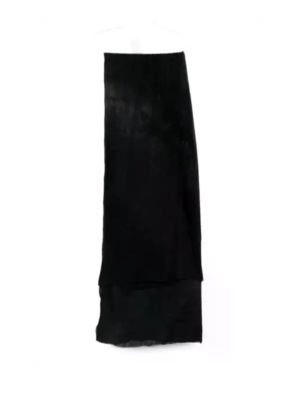 BIEK VERSTAPPEN Crinkled Wool Scarf