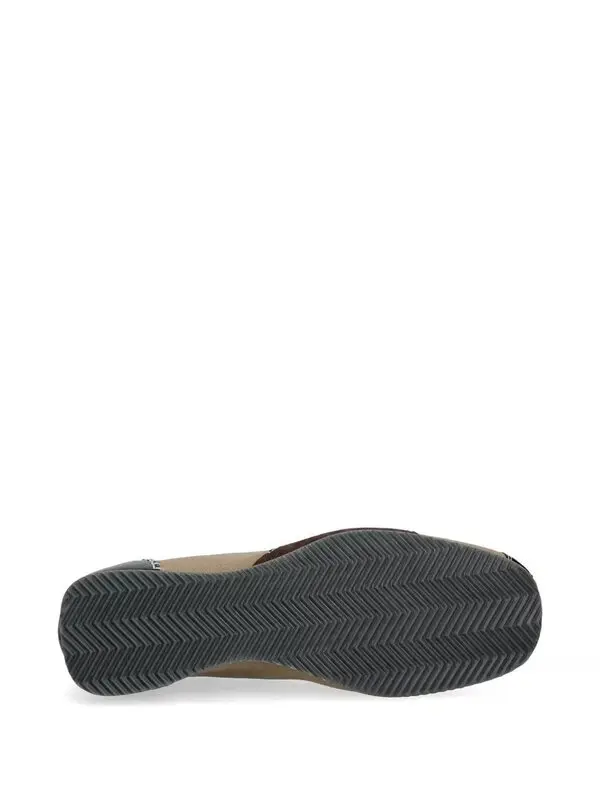 WALES BONNER Paris Contrast-stitch Panelled Sneakers