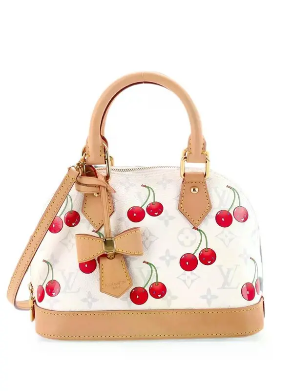 LOUIS VUITTON Monogram Cerises Alma Bb Satchel - Multicolour
