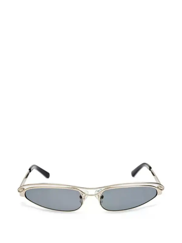 Attico X Linda Farrow Norma Cat-eye Sunglasses - Silver