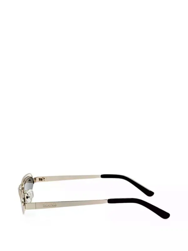Attico X Linda Farrow Norma Cat-eye Sunglasses - Silver