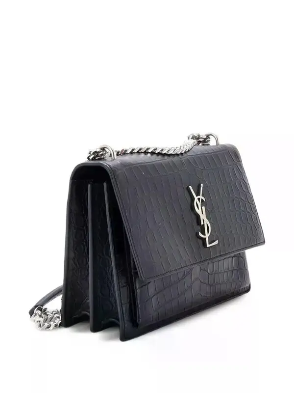 Saint Laurent Medium Sunset Bag - Black