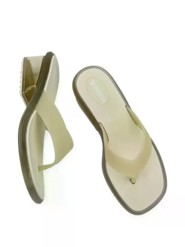 Melissa Margot Block-heel Sandals - Neutrals