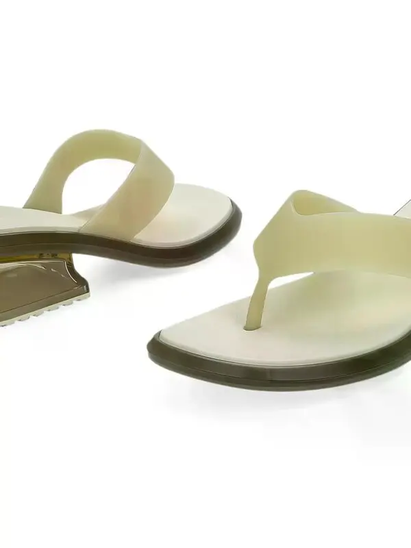 Melissa Margot Block-heel Sandals - Neutrals
