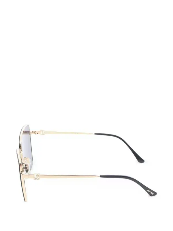JIMMY CHOO 2010s Vella Square-frame Sunglasses
