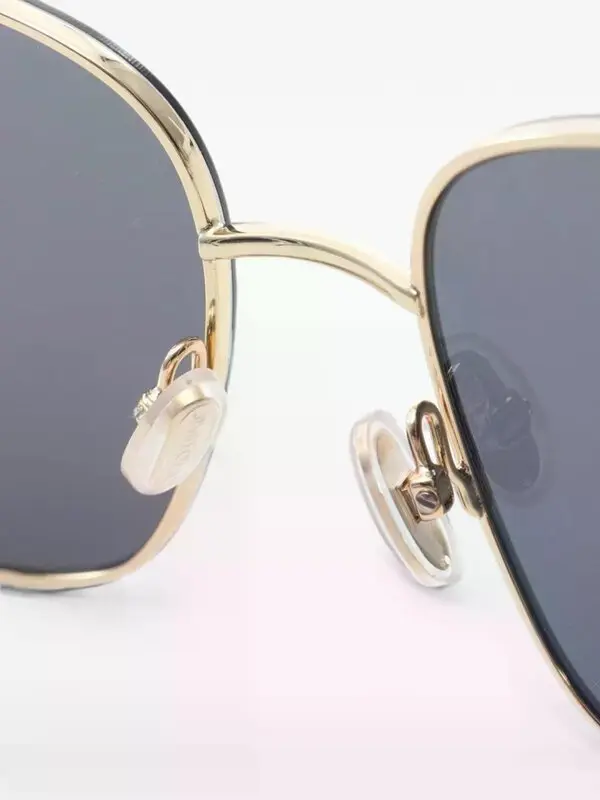JIMMY CHOO 2010s Vella Square-frame Sunglasses