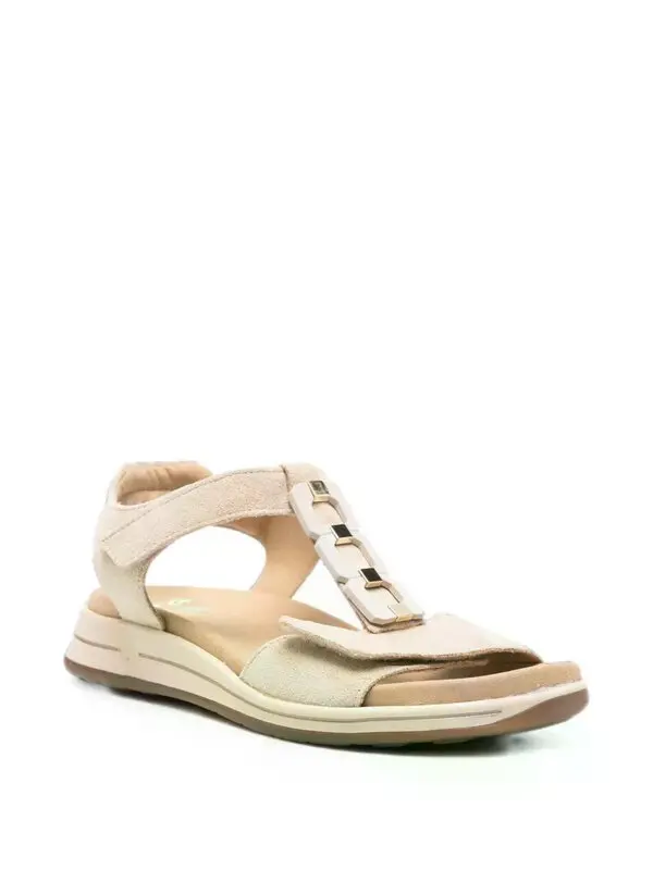 ARA Osaka Embellished Touch-strap Sandals