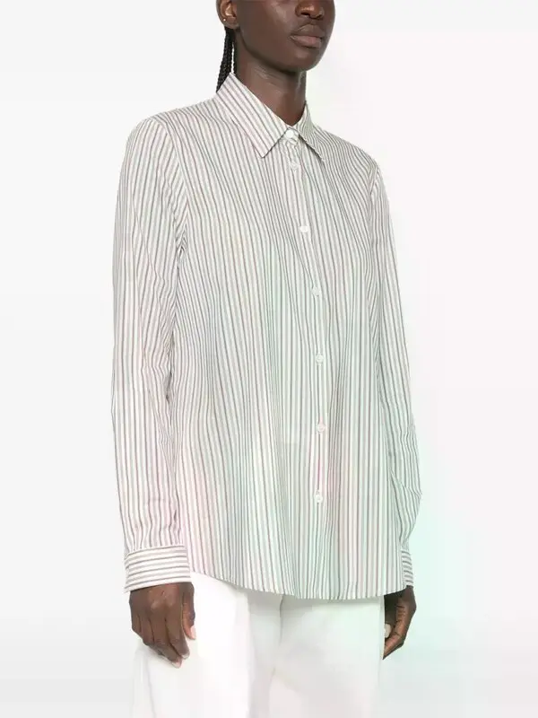 VICOLO Striped Shirt With Matching Tie