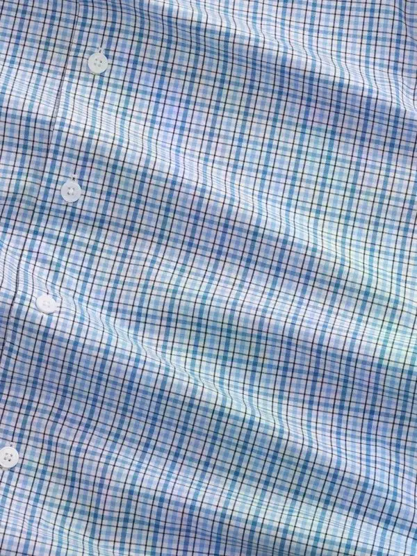 Nn07 Quinsy Check-pattern Long-sleeve Shirt