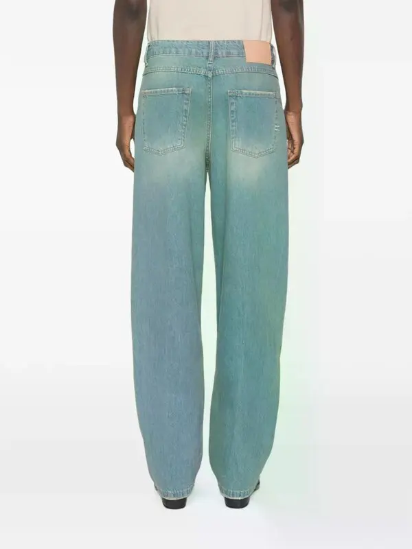 VICOLO Faded Effect Straight-leg Jeans