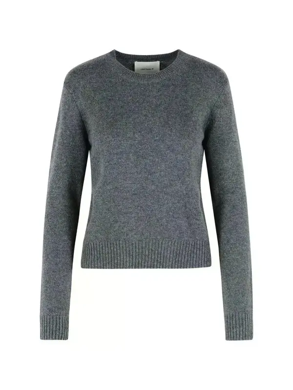 LISA YANG Mable Fine-knit Sweater - Grey