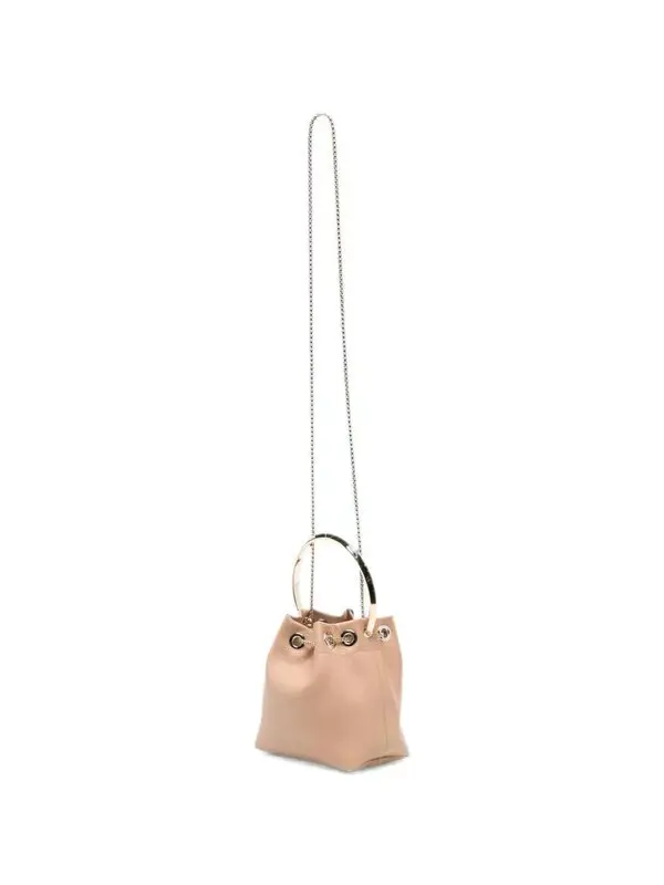 JIMMY CHOO Bon Bon Bucket Bag - Neutrals