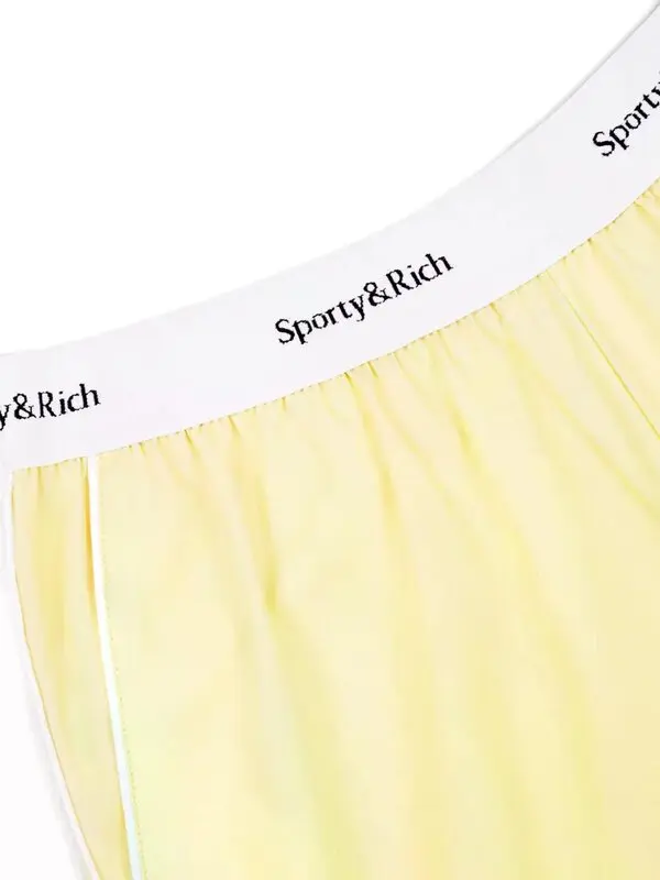 Sporty & Rich Logo Waistband Pyjama Bottom