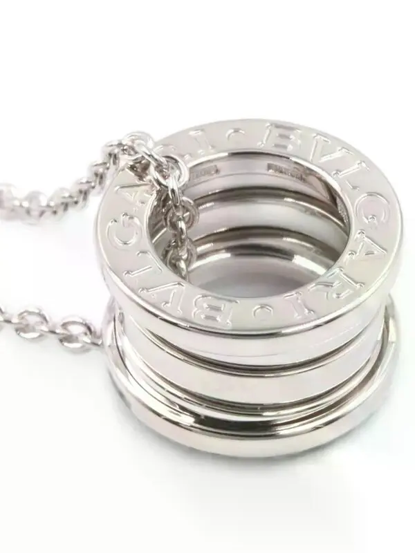 BVLGARI 18k White Gold B.zero1 Necklace