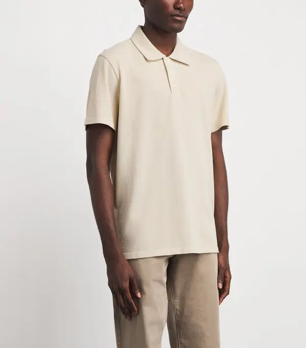 Paige Cotton Demille Polo Shirt - Green