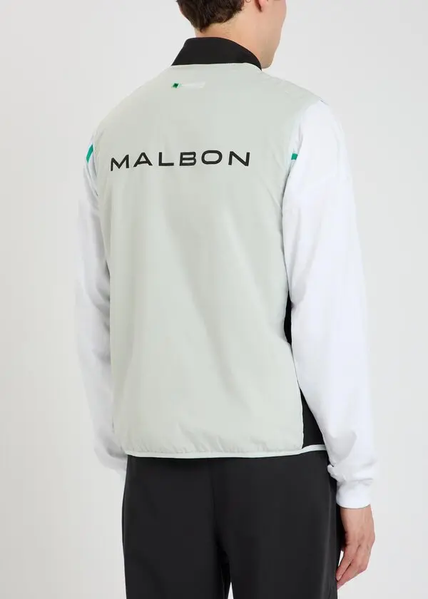 MALBON Performance Logo-print Shell Vest