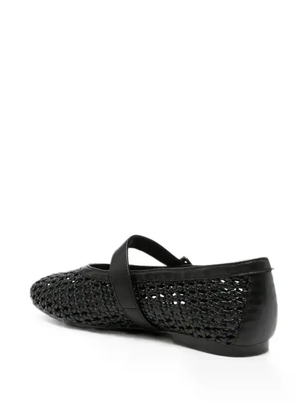 ADRIANNA FERETTI Woven Mary Jane Flats