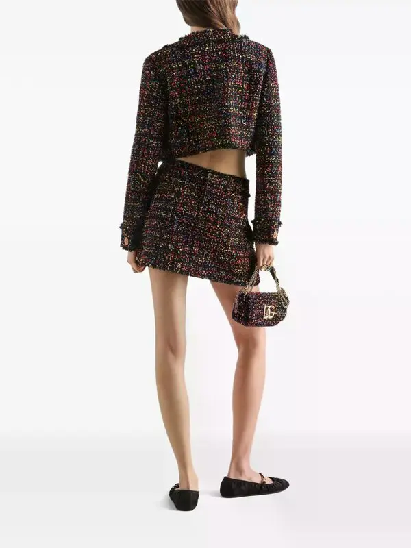 Dolce & Gabbana Tweed Mini Skirt