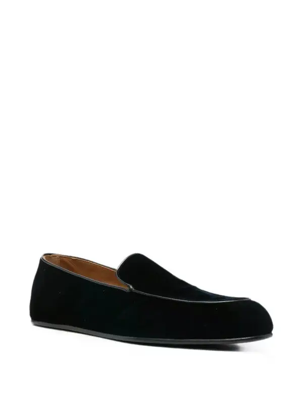 TOM FORD Piped Velvet Loafers