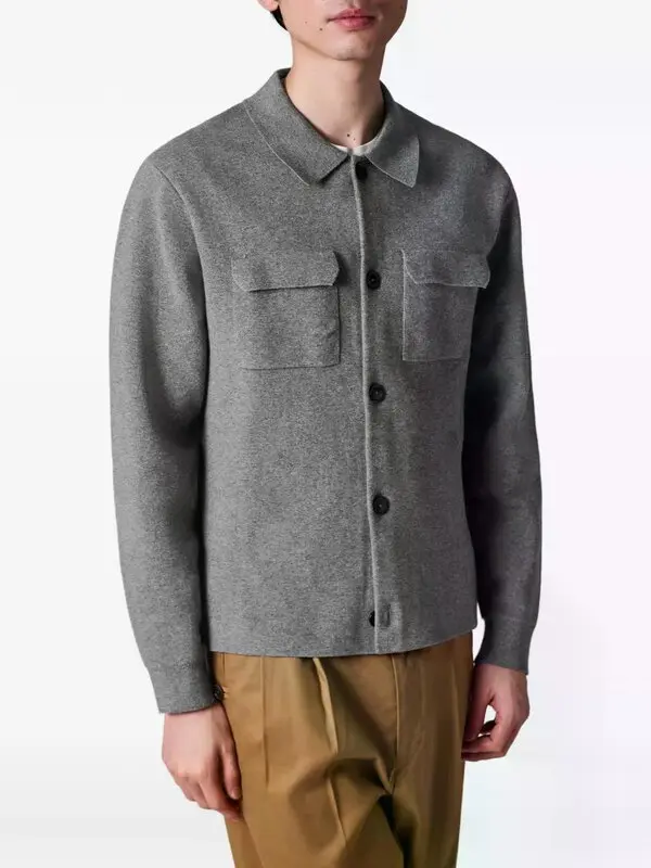 Paul Smith Wool Button-up Cardigan