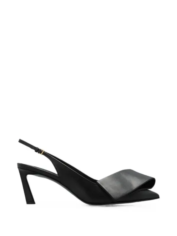 Givenchy Twisted Ribbon Pumps - Black