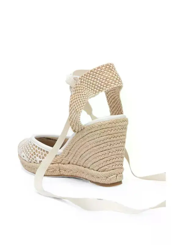 Guess Crochet-knit Wedge Espadrilles