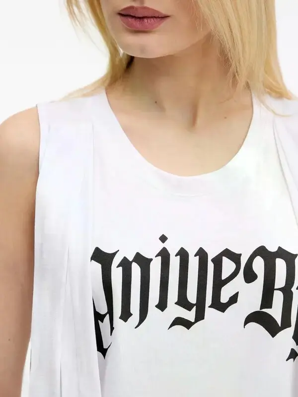 ANIYE BY Jersey Tank Top With Logo Detail