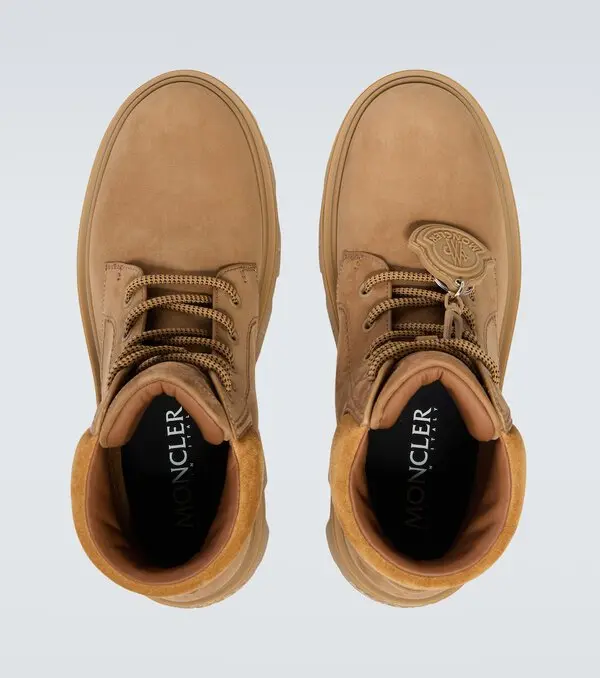 Moncler Peak City Suede Ankle Boots