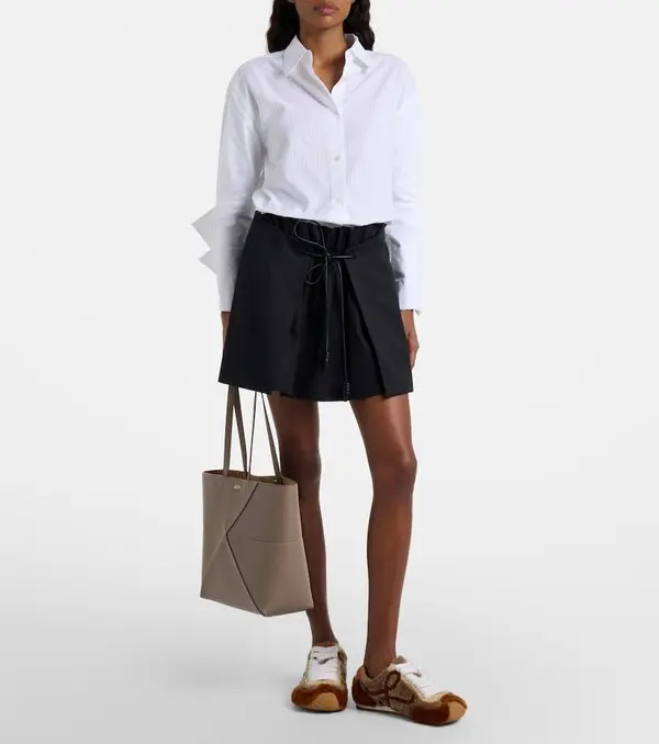 Loewe Puzzle Fold Leather Tote Bag