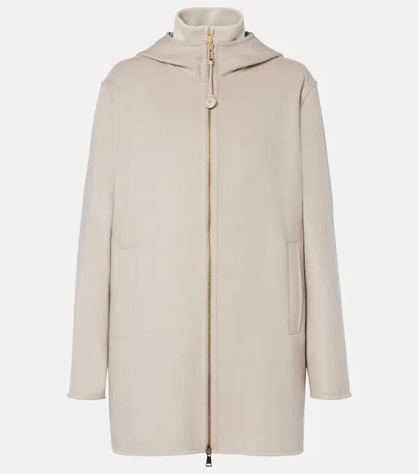 Moncler Hemiptere Wool And Cashmere Jacket