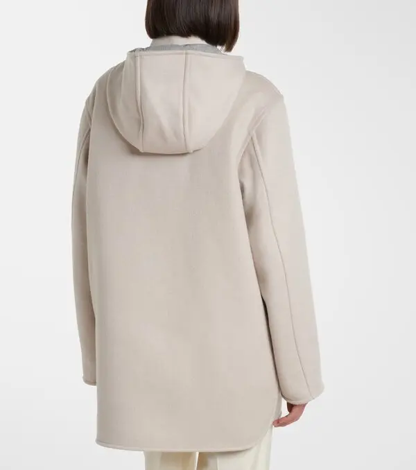 Moncler Hemiptere Wool And Cashmere Jacket