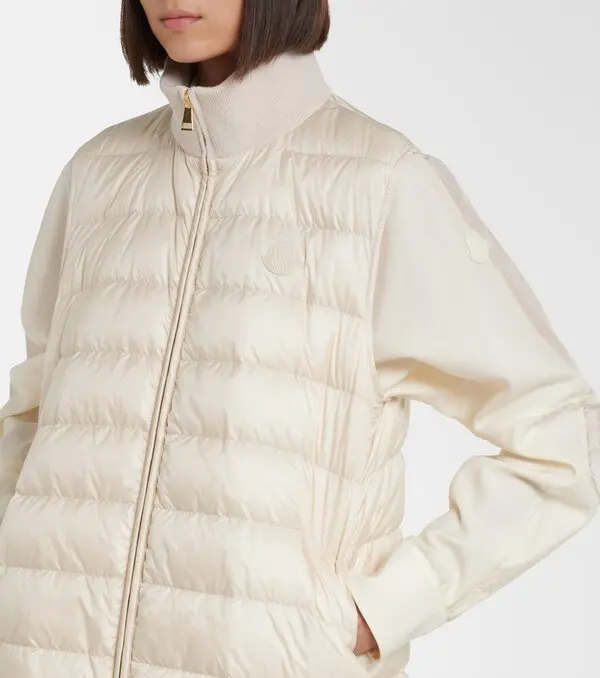 Moncler Hemiptere Wool And Cashmere Jacket