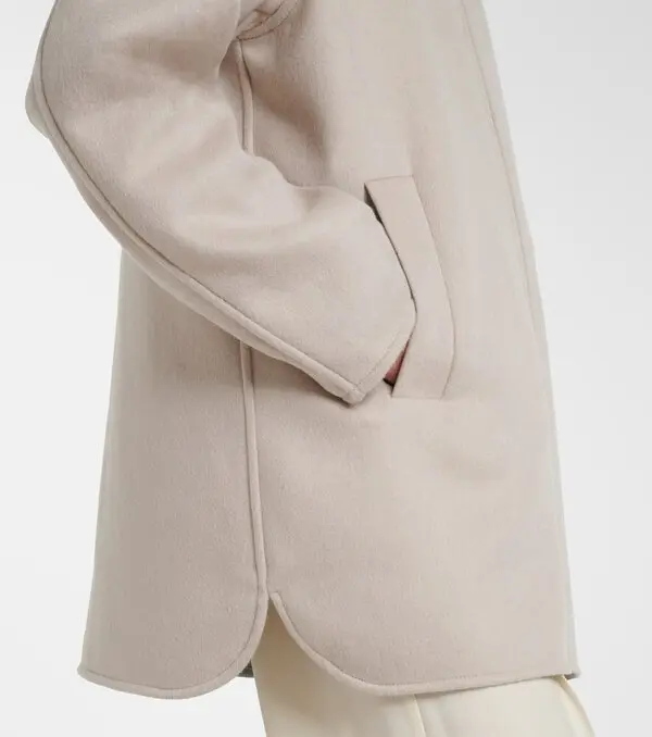 Moncler Hemiptere Wool And Cashmere Jacket