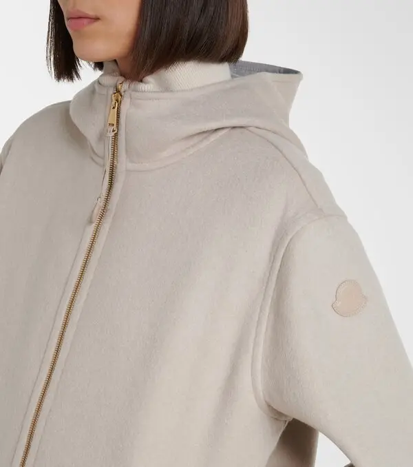Moncler Hemiptere Wool And Cashmere Jacket