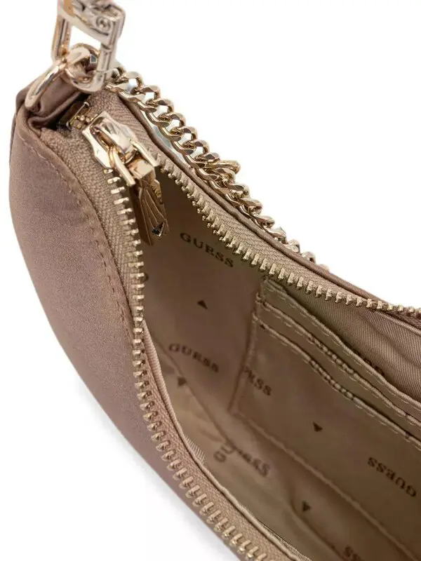Guess Tasmin Charm-detail Crescent Tote Bag