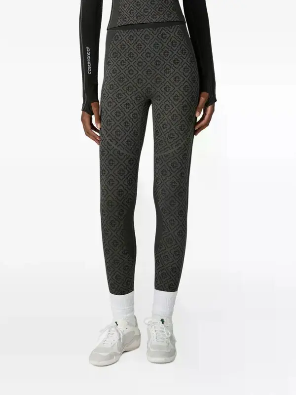 Casablanca Monogram-print Seamless Leggings