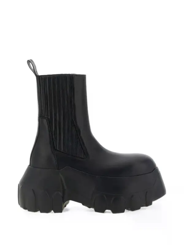 Rick Owens Tower Beatle Mega Tractor Ankle Boots
